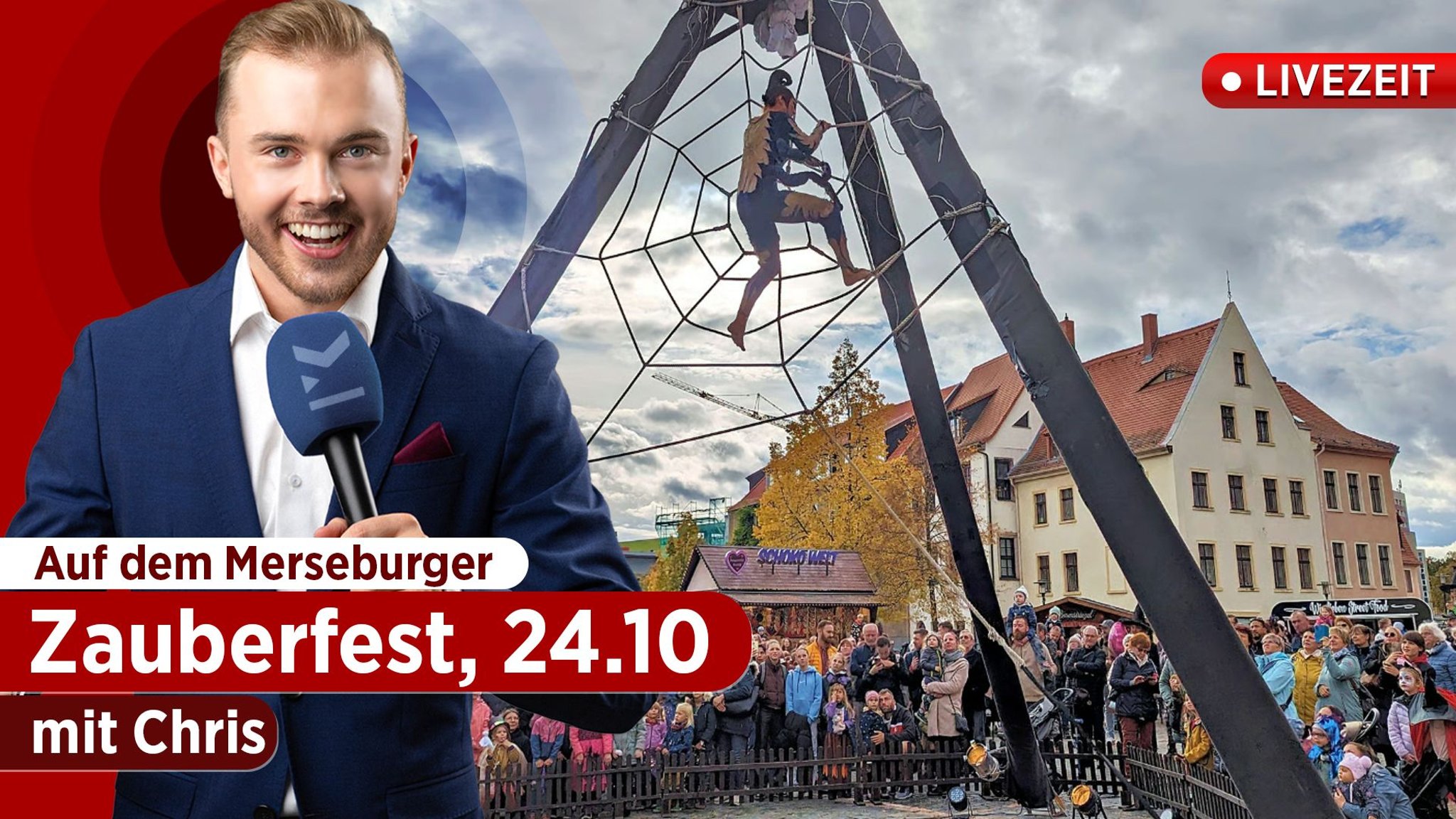 Livestream: Zauberfest in Merseburg: LIVEZEIT mit Chris am 24. Oktober ...