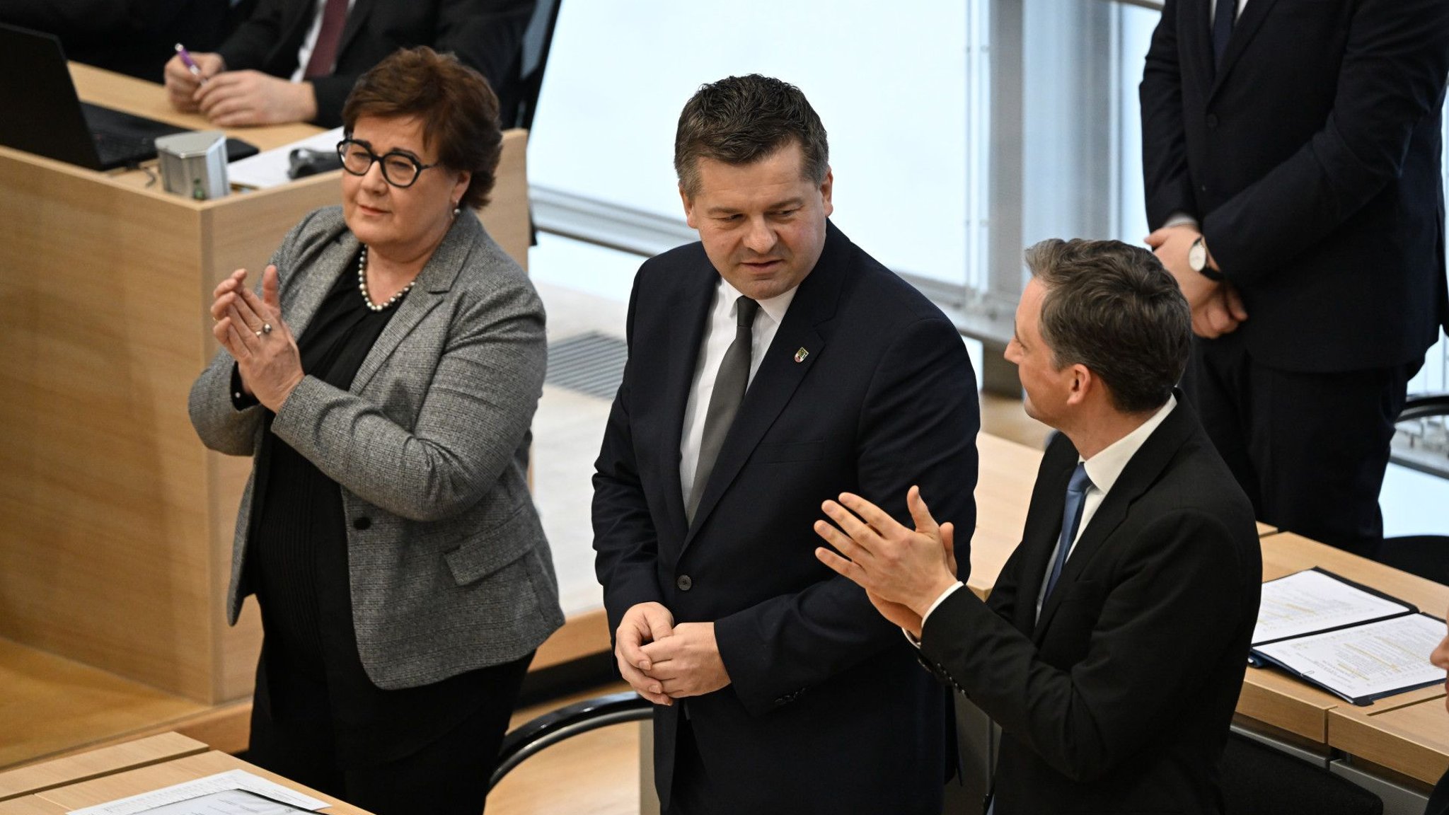 Sven Schulze ist neuer Ministerpräsident - bereits im ersten Wahlgang